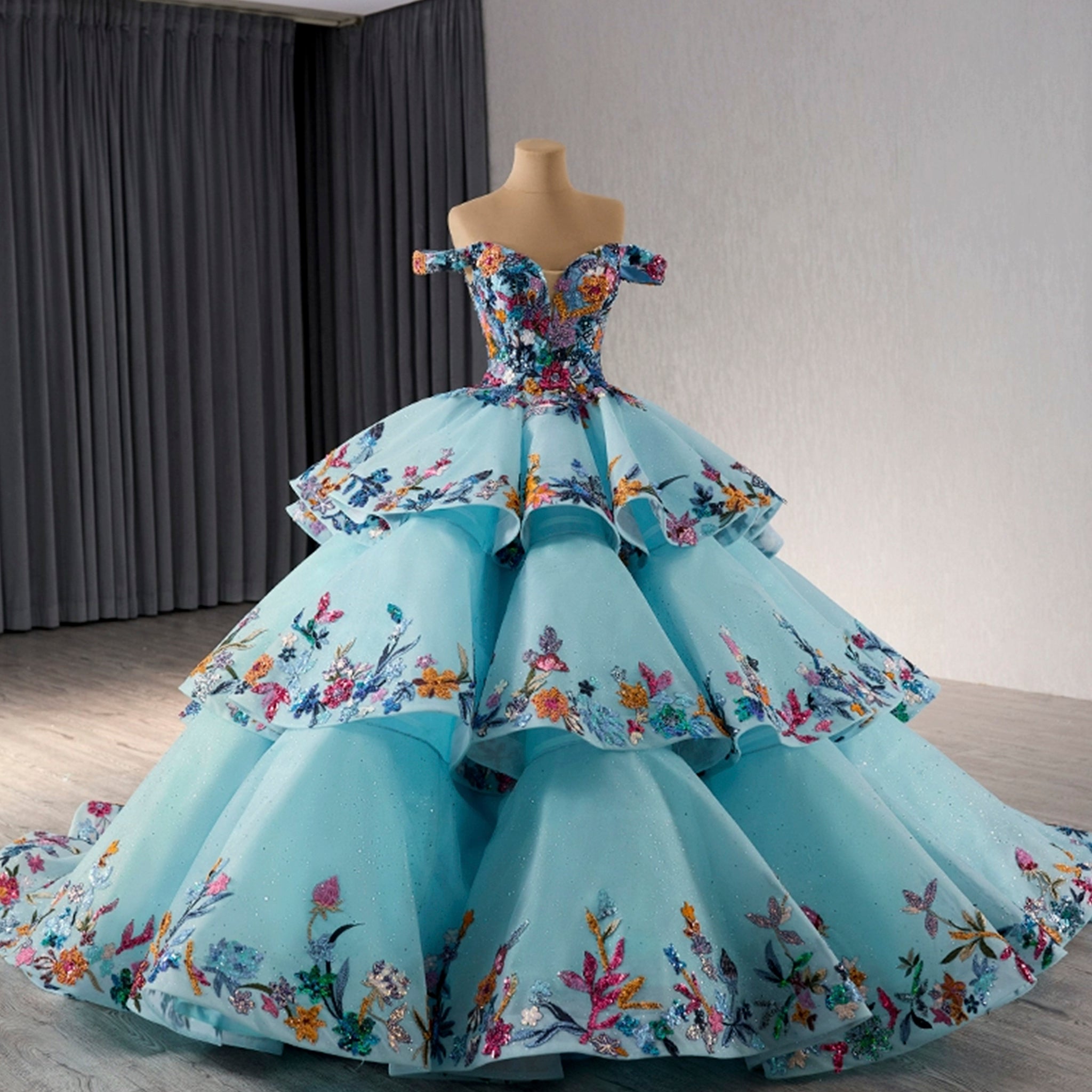 Colorful Wedding Dresses | Unique & Non-Traditional Bridal Gowns ...